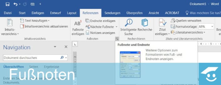 Fußnoten | Anleitung für Word in 3 Schritten, mit Beispielen + Screenshots